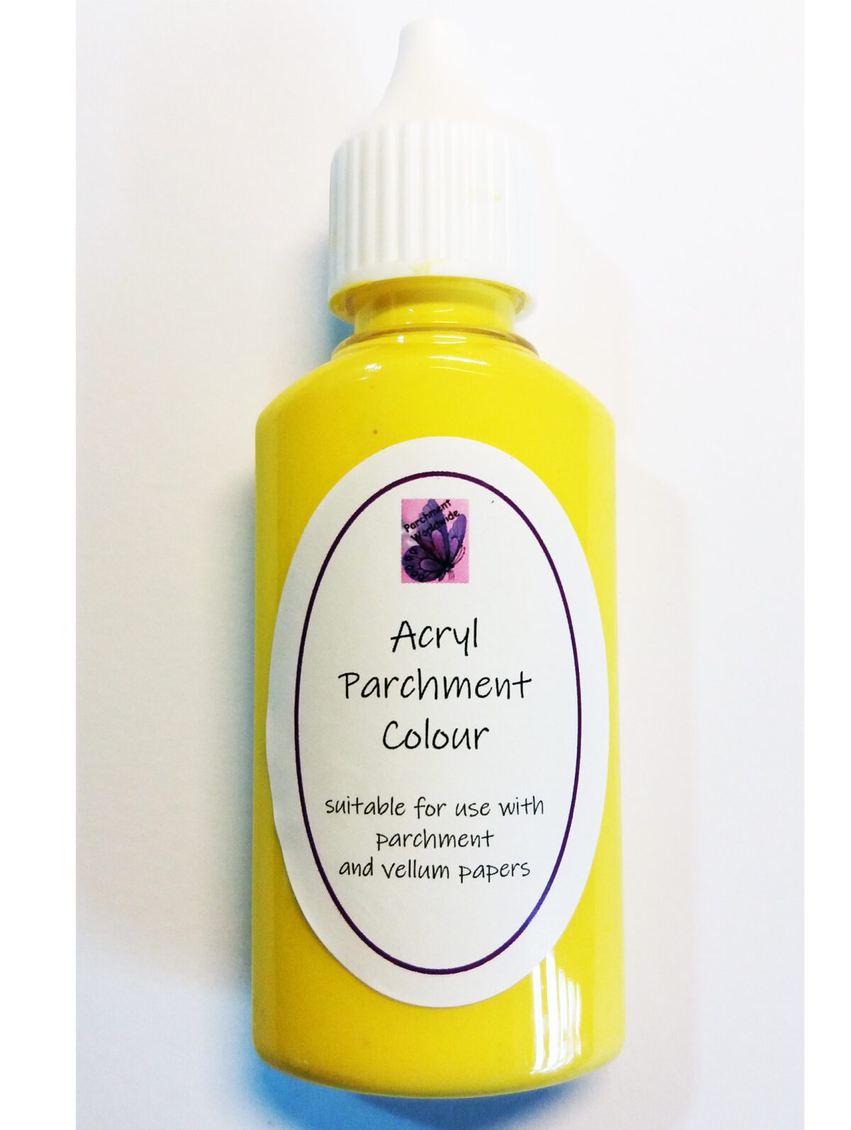 Acryl Parchment Colour 003 Lemon - ParchCraft Australia UK