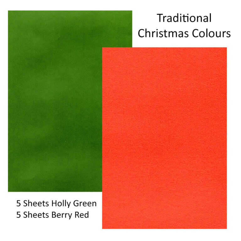 Traditional Christmas Colours - ParchCraft Australia UK